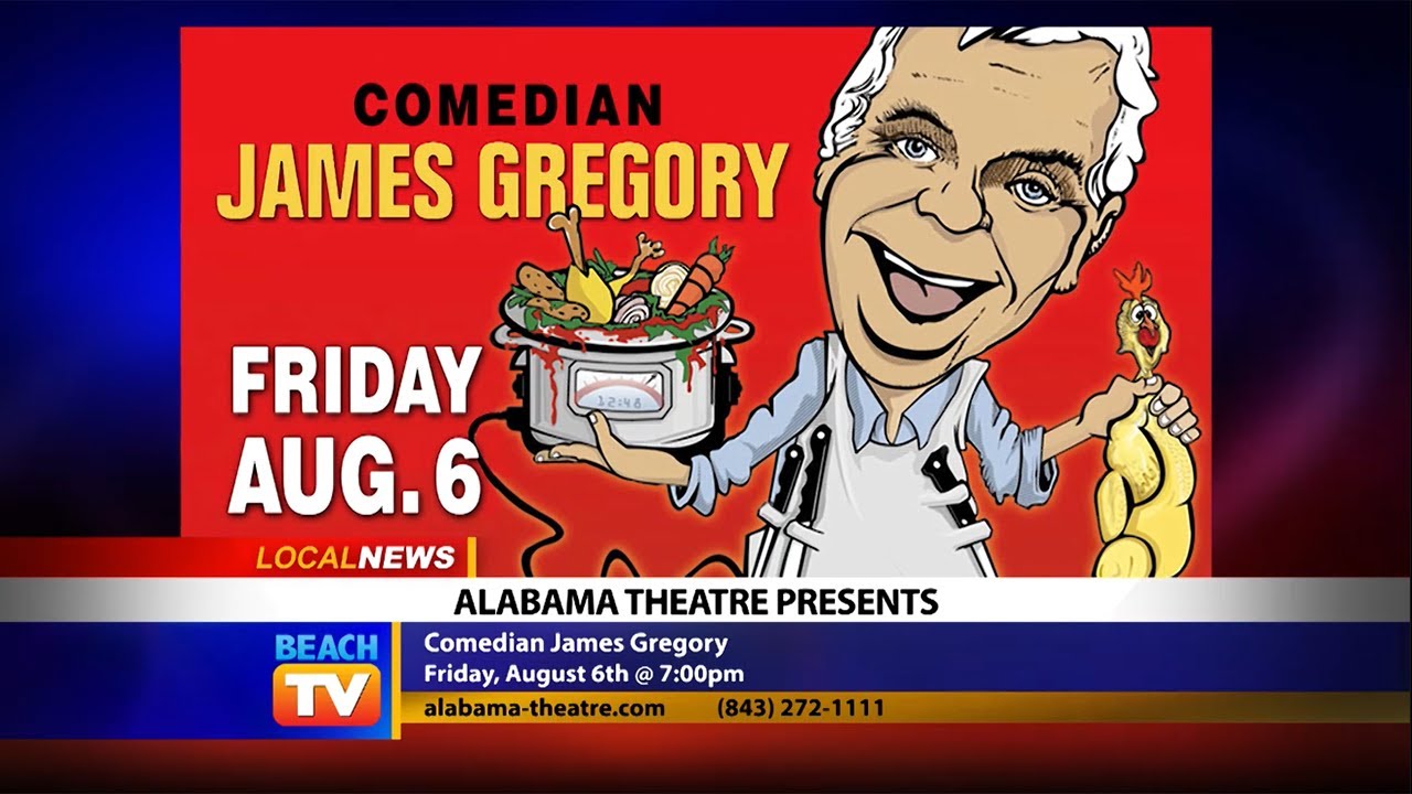 Comedian James Gregory at Alabama Theatre - Local News - YouTube