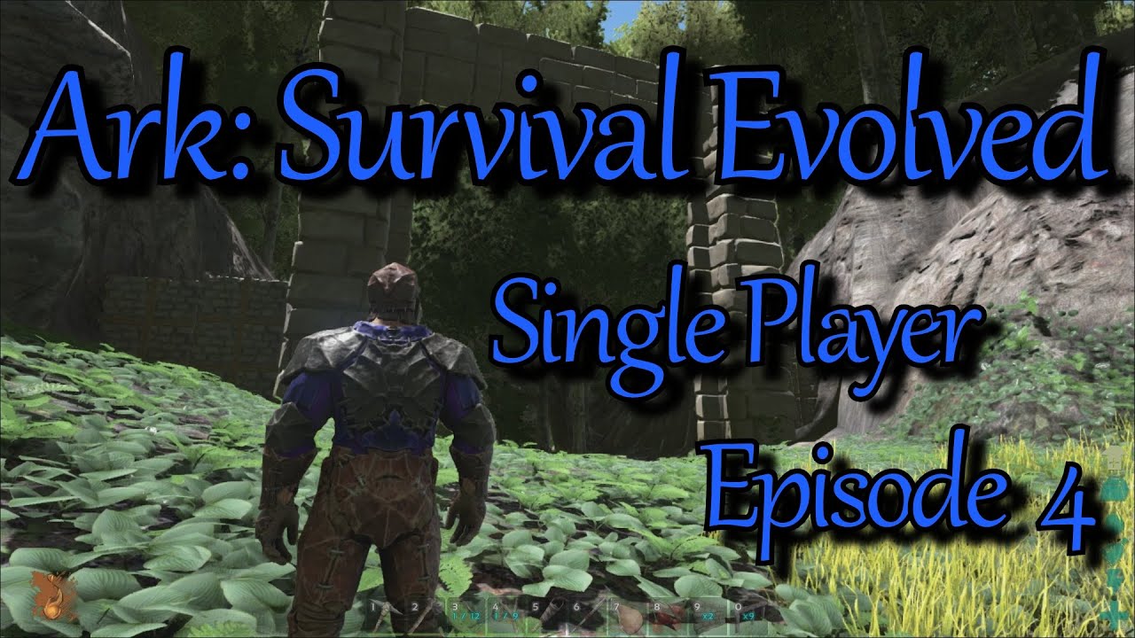 Ark: Survival Evolved - Single Player Ep. 4 Building Behemoth Gates to ...