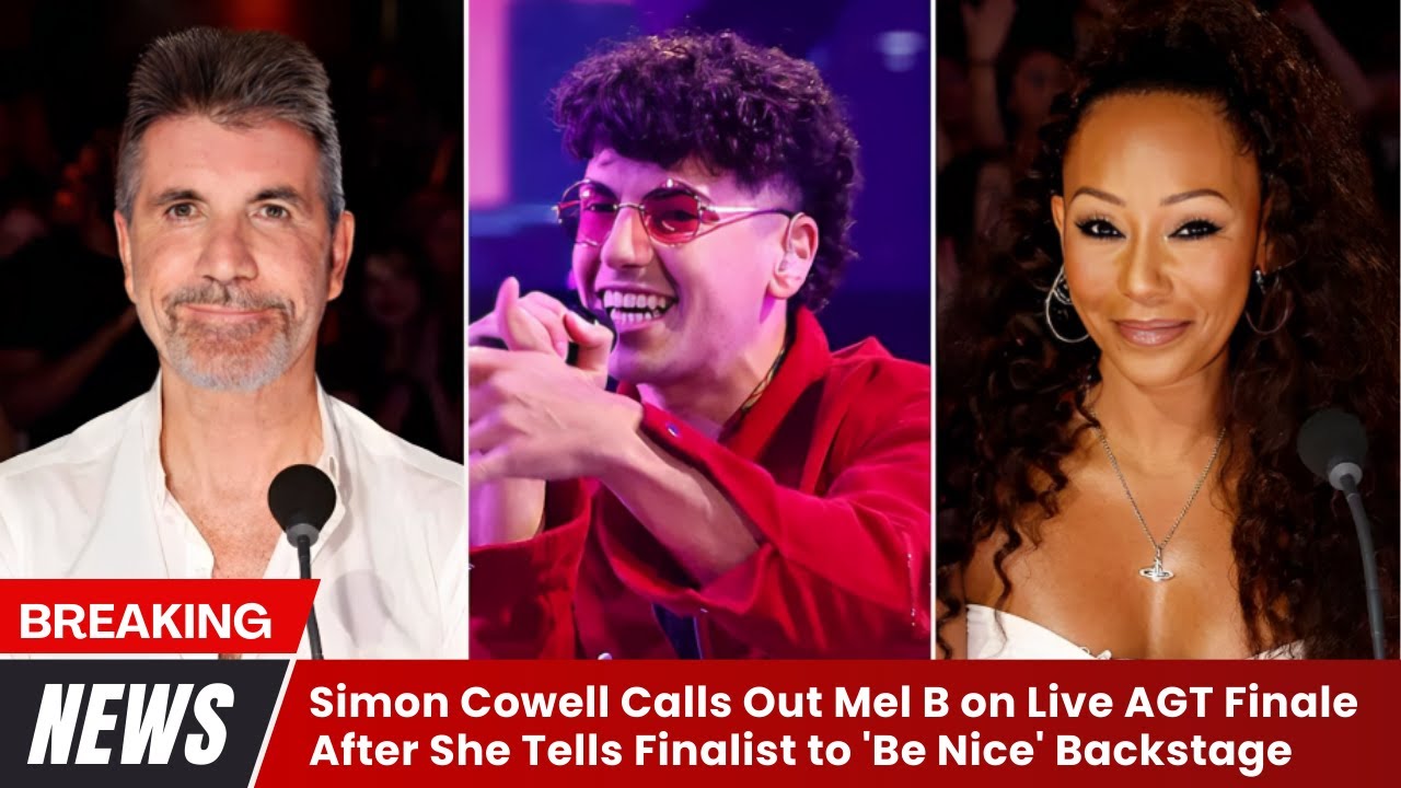 Simon Cowell Calls Out Mel B on Live AGT Finale After She Tells ...