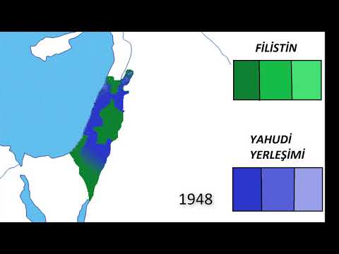 Filistinin İşkalı -HARİTA-