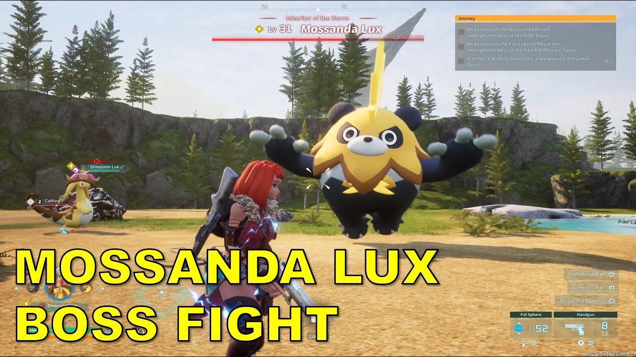 Mossanda Lux Location, Boss Fight | Palworld - YouTube