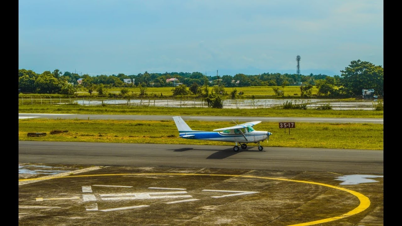 180 side approach on C152 in Plaridel airport on Rwy17 # ...