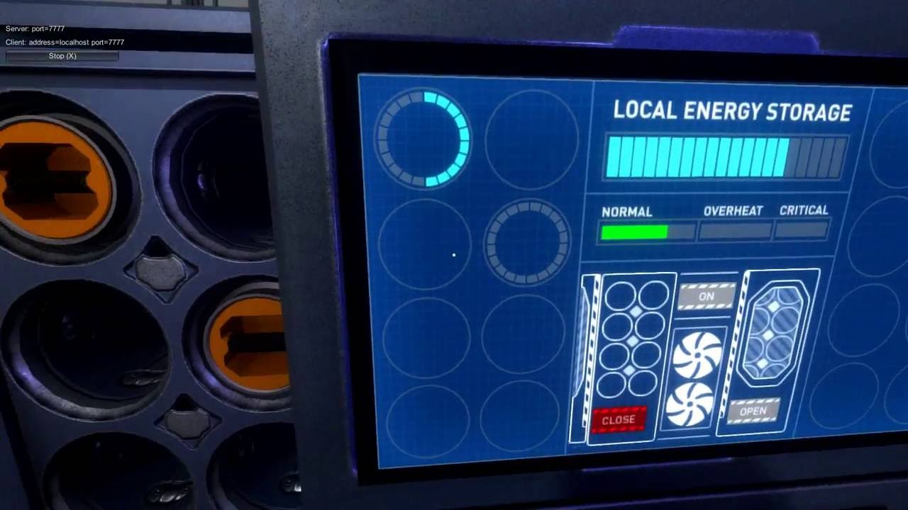 SS14-1. Energy cells and SMES interaction demo. Completely procedural ...