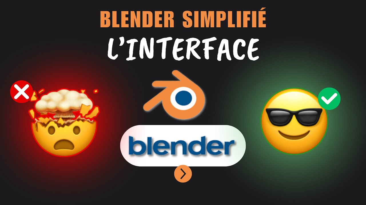 Blender Simplifié : Comprendre l'Interface Pas à Pas ! - YouTube