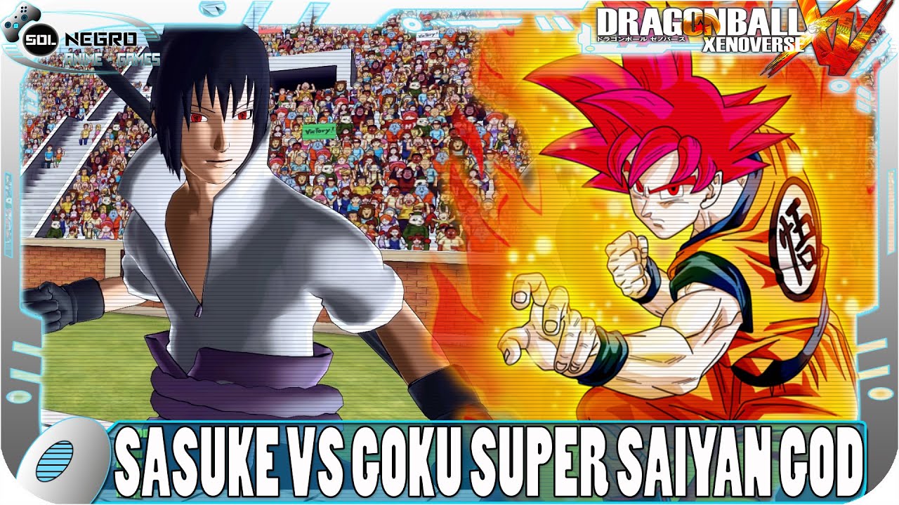 Sasuke (Curse Seal, Akatsuki, Base) VS Goku (SSJ GOD, Super, GT) Dragon ...