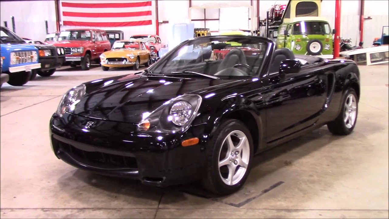 2001 Toyota Mr2 Spyder Black