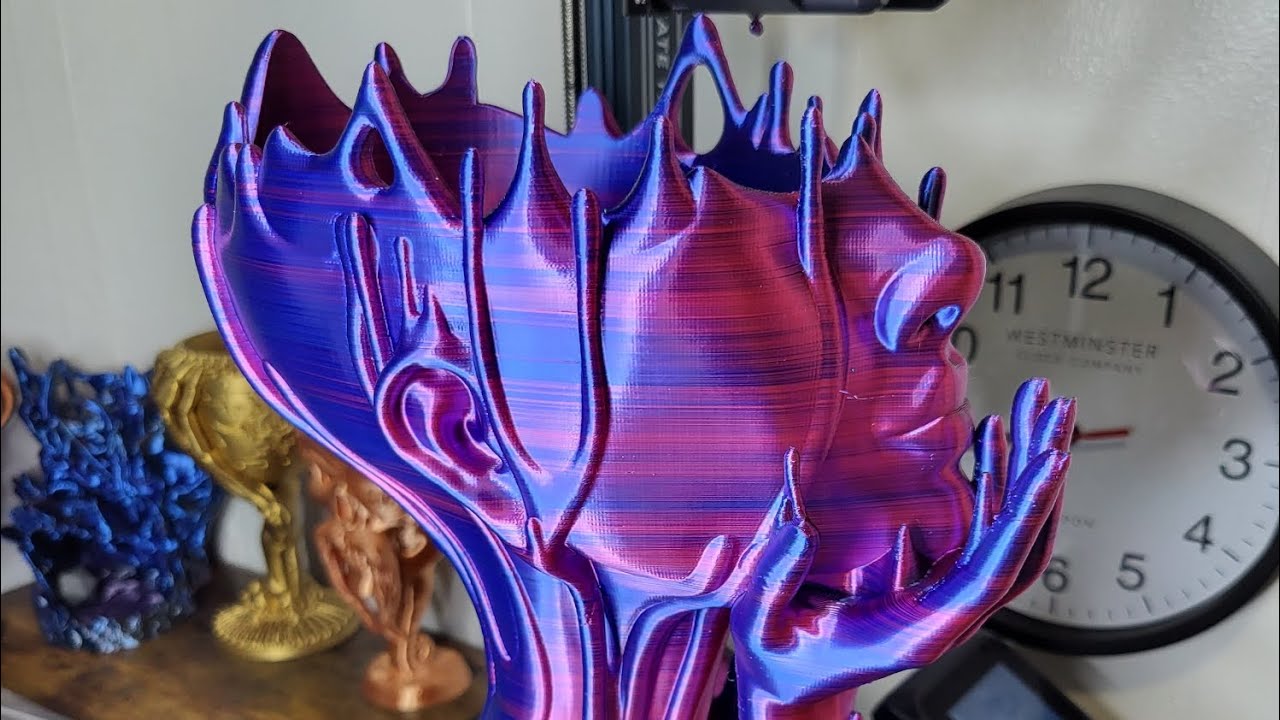 Melting Girl Planter Time-lapse 🕑 170% Scale - YouTube