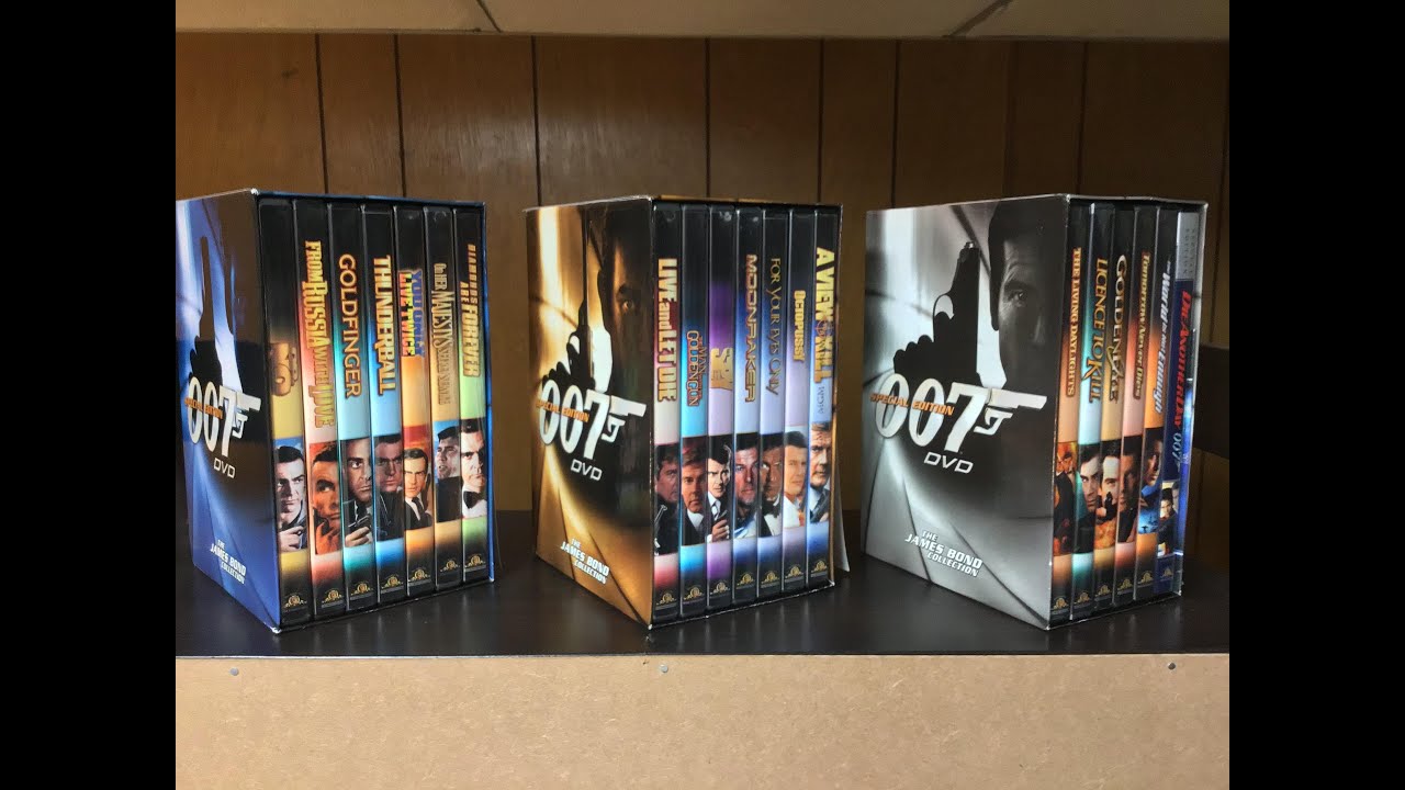 OO7 Special Edition DVD Collection Unboxing / Volumes: 1-3 (2002, 2003 ...