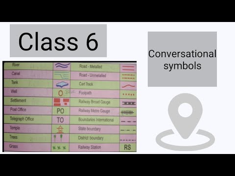 Conventional symbols | Class 6 | Study with Anwesha - YouTube