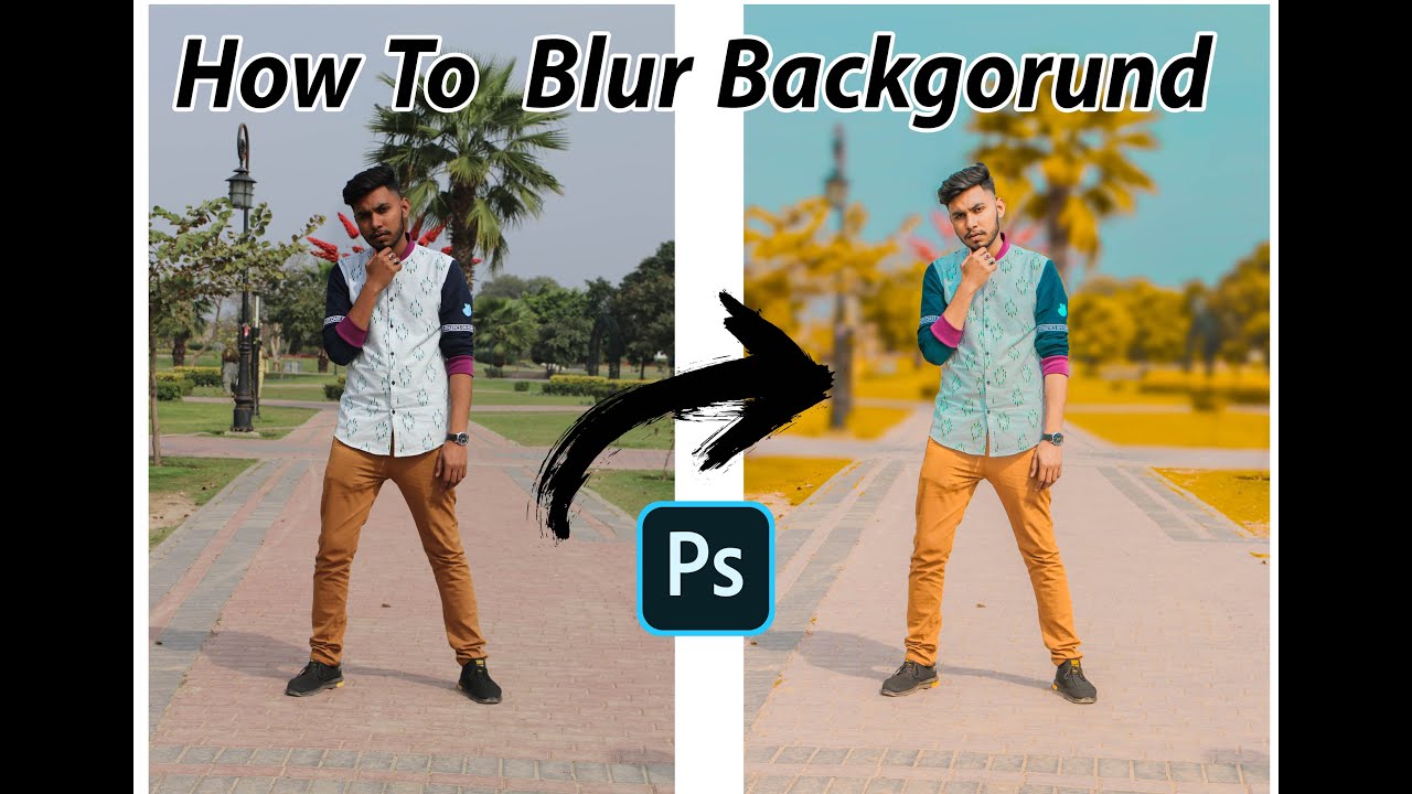 Blur Photo Background in Photoshop || How To Blur Background ...
