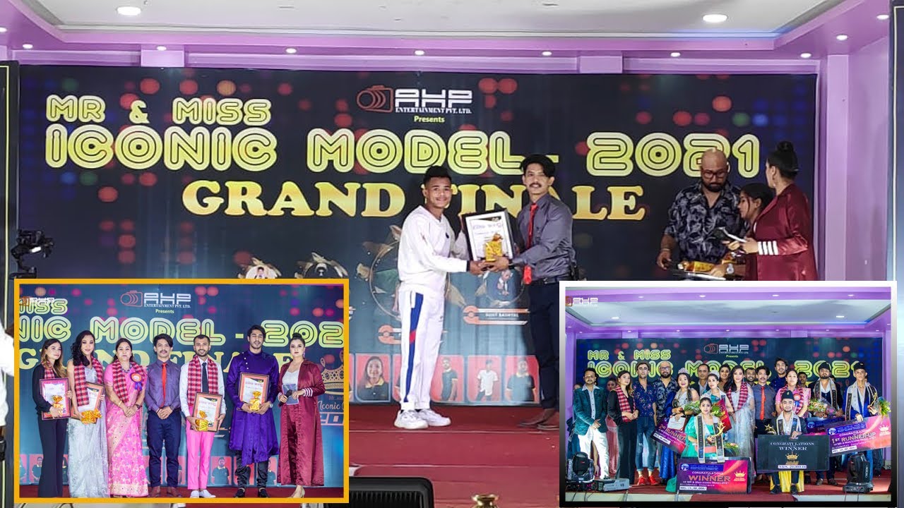 Dipesh Bhujel Mashup Dace Performance at Mr. & Miss Iconic Model-2021 ...
