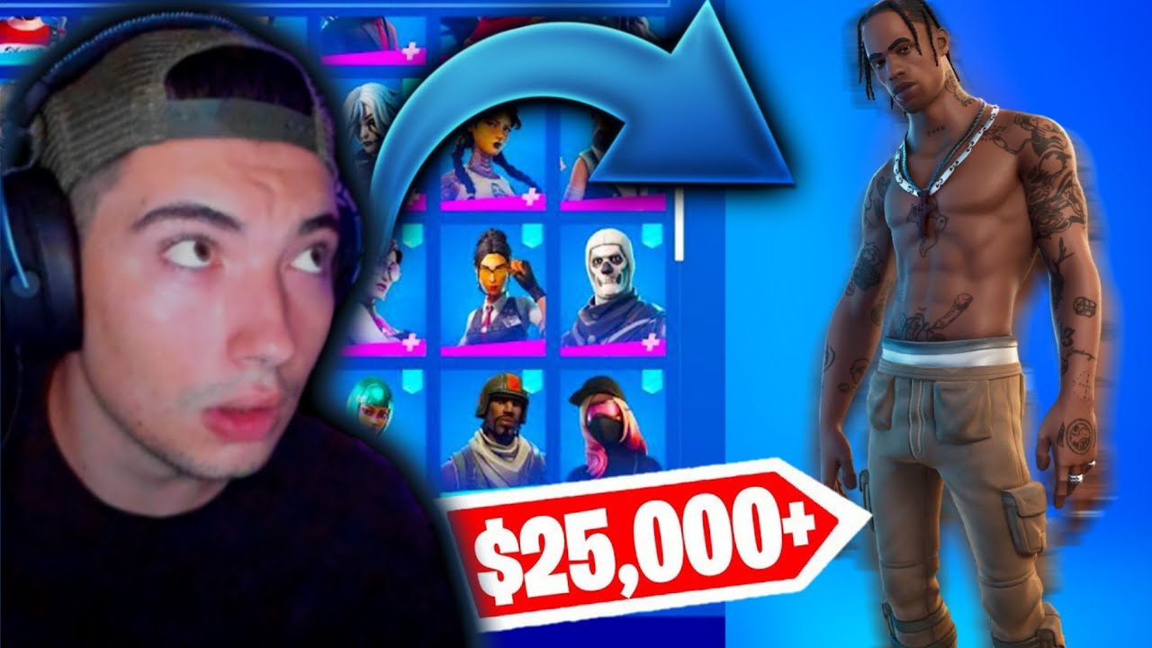 CEL MAI *SCUMP* CONT de FORTNITE din ROMANIA?! - YouTube