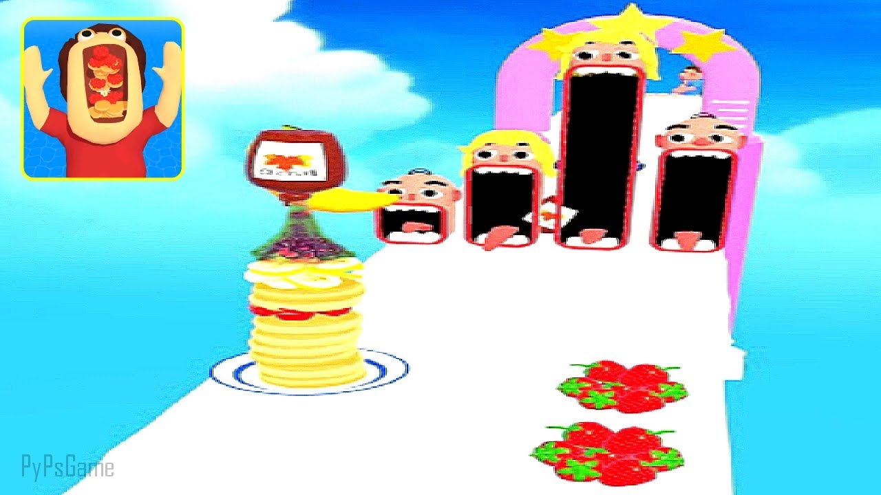 Pancake Run Gameplay All Levels [IOS, Android] Mobile game - YouTube