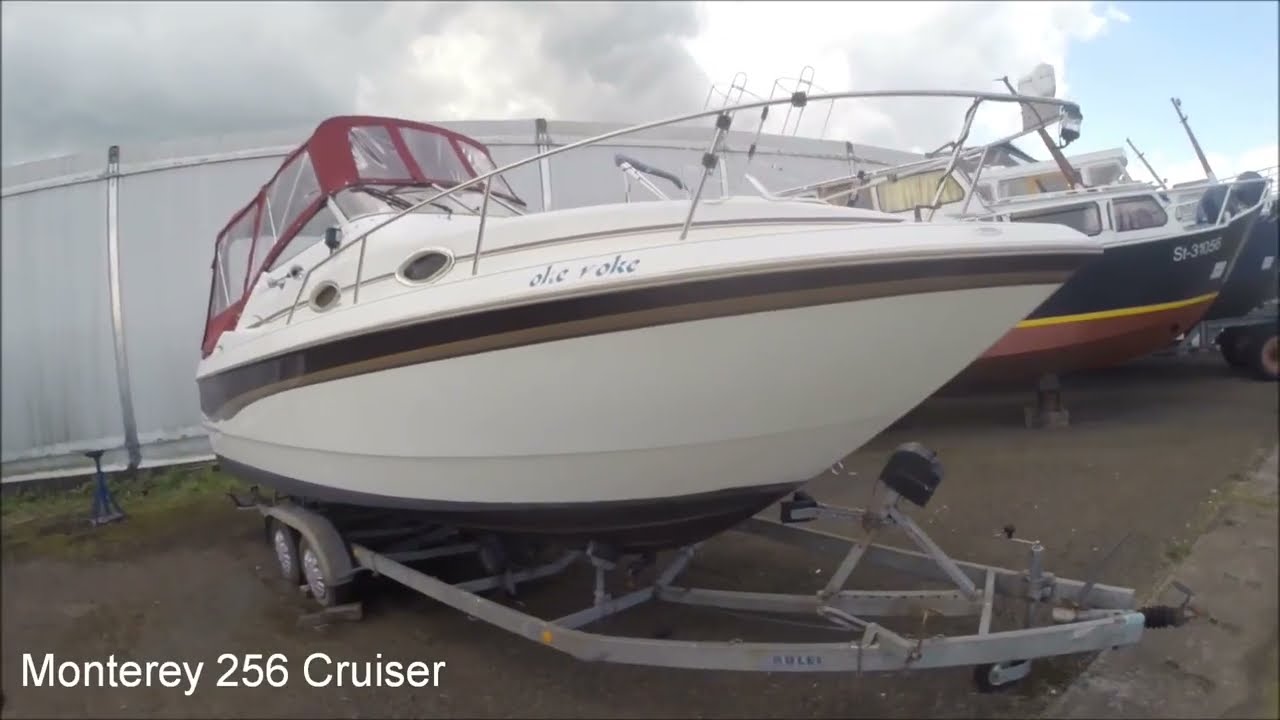 Monterey 256 Cruiser - YouTube