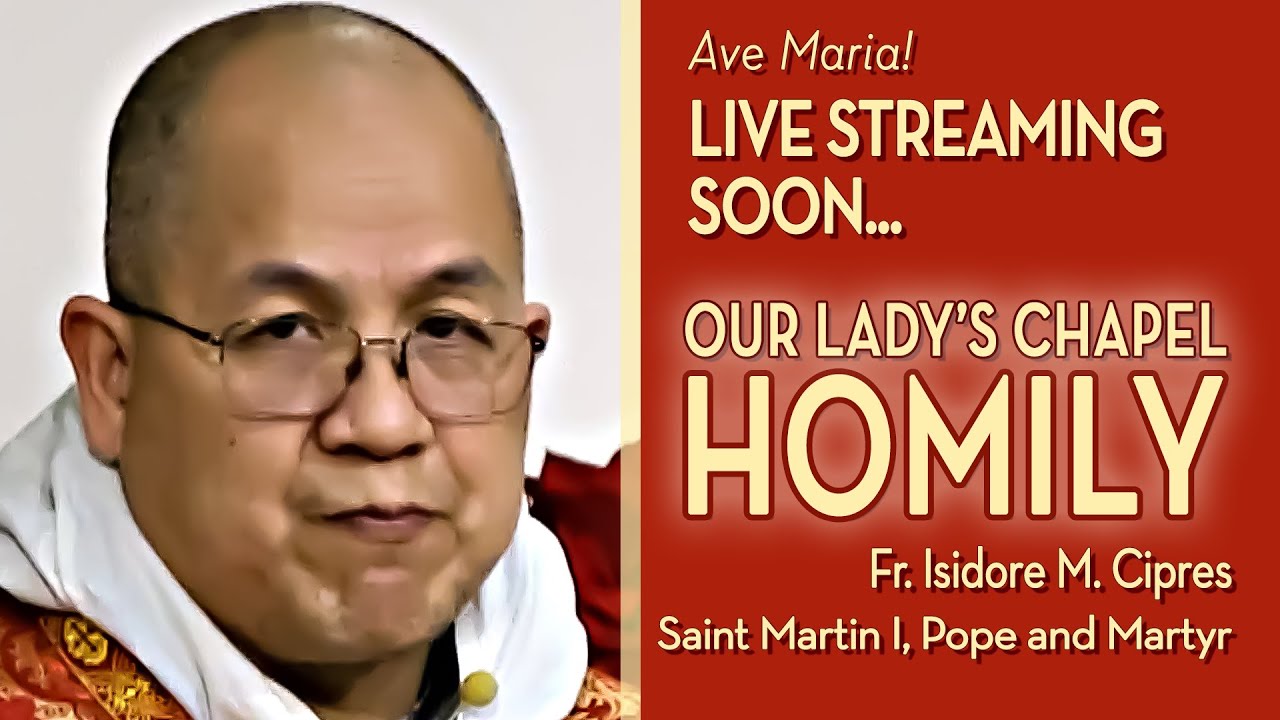 Saint Martin I, Pope and Martyr - Apr 13 - Homily - Fr Isidore - YouTube