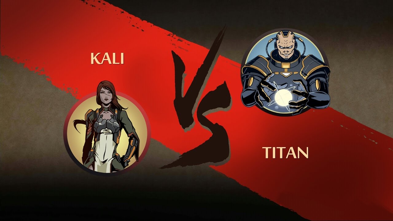 Shadow Fight 2 KALI VS TITAN - YouTube