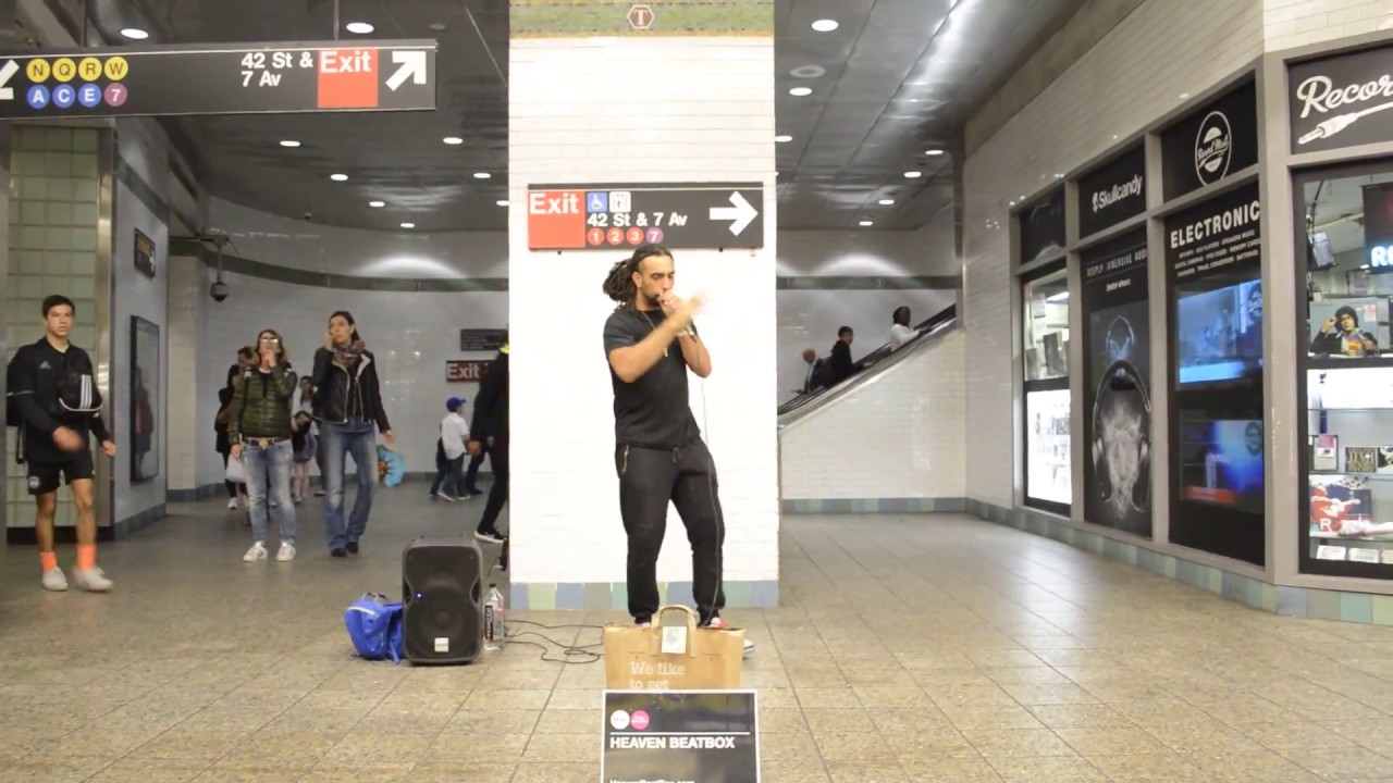 Heaven Beatbox at Times Square Station (10-03-17) - YouTube