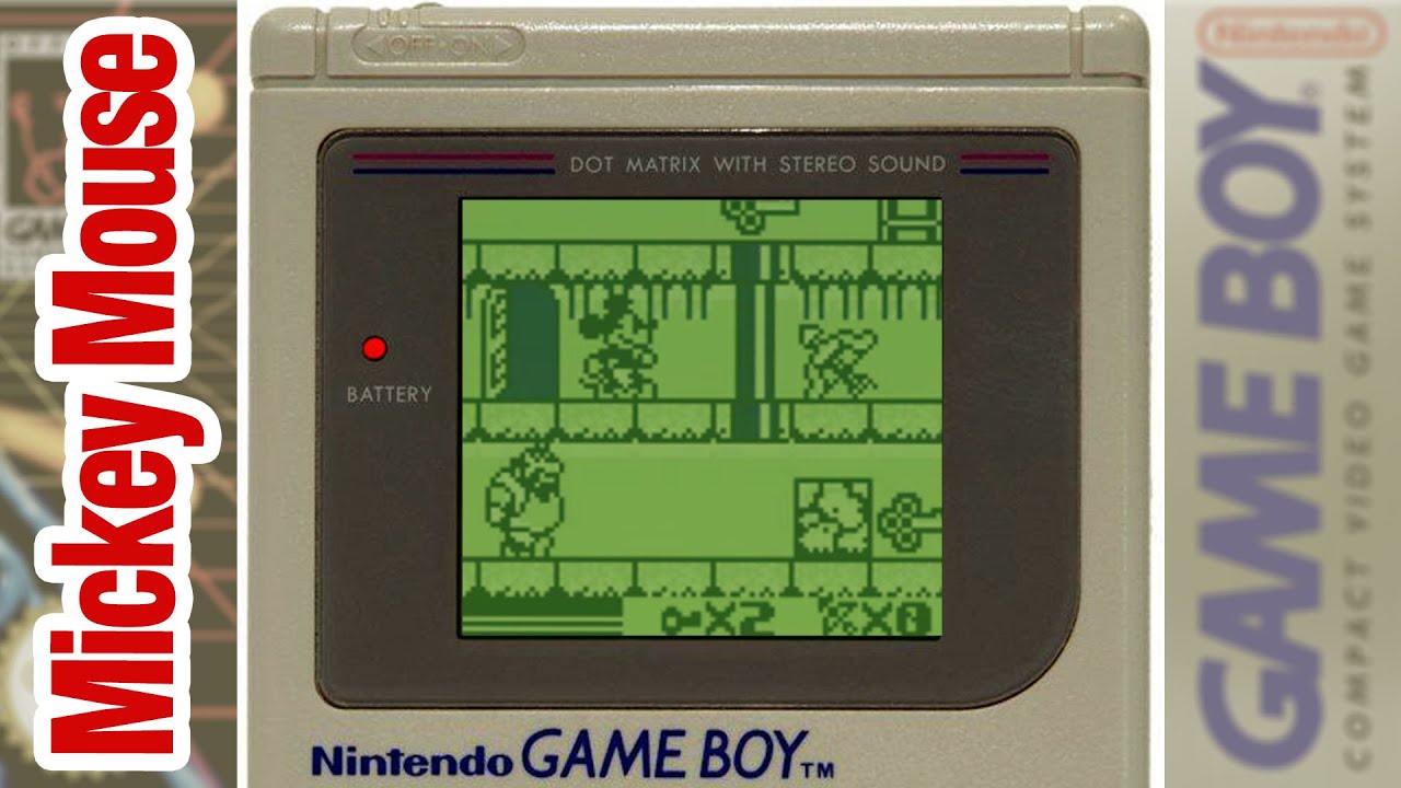 MICKEY MOUSE 2 (Gameboy) 1991 | Gameplay Level 1 - YouTube