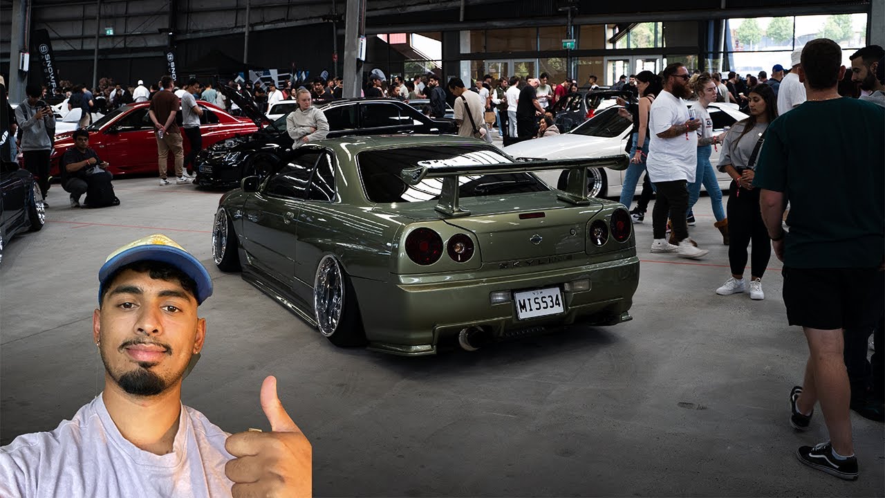 My 1st time at a STANCED CAR MEET! - YouTube