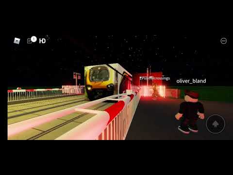*New Upgrade New SPX Barriers * E2S* Wallford Level Crossing - YouTube