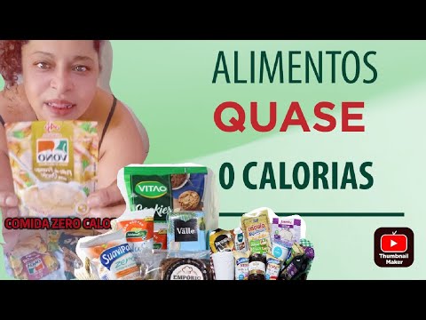 3 ALIMENTOS com quase 0 CALORIAS-PODE COMER A VONTADE