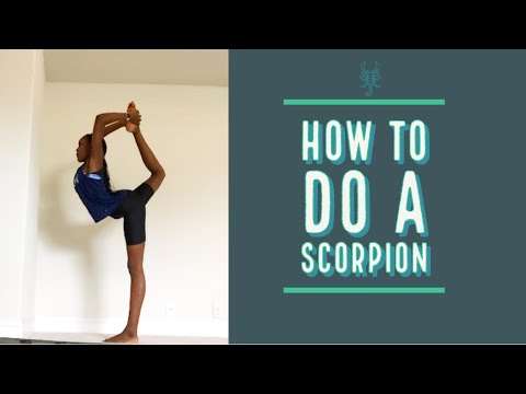 How to do a scorpion Back stretch + Steps - YouTube