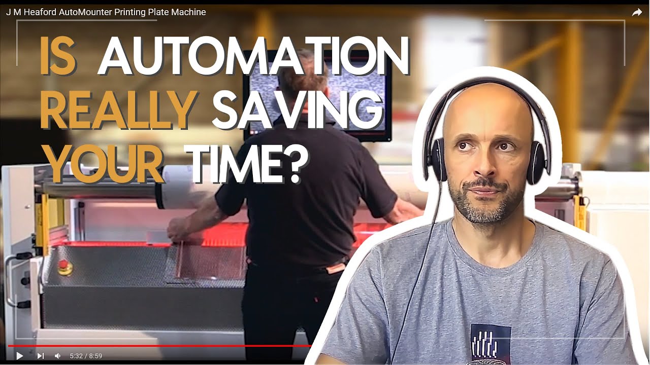 Flexographic Printing | Plate Mounting Technologies - YouTube