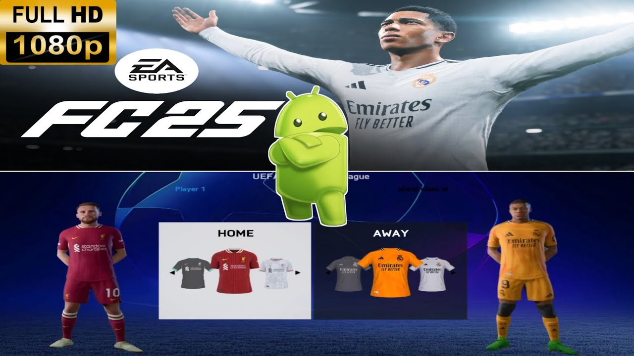 EA SPORTS FC25 MOBILE OFFLINE NOVA UPDATE COM ANIMAÇÕES GRÁFICOS KITS ...