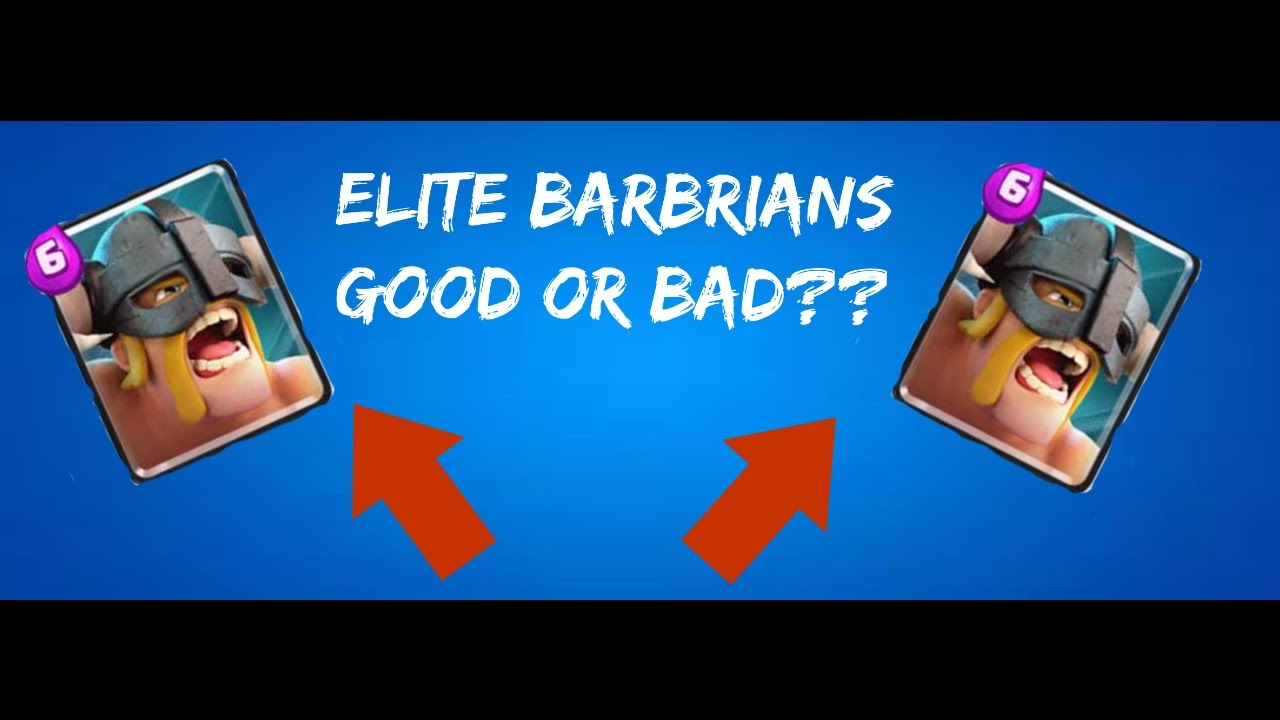 NEW UPDATE GAMEPLAY! ARE THE ELITE BARBS STILL GOOD?? Clash Royale ...