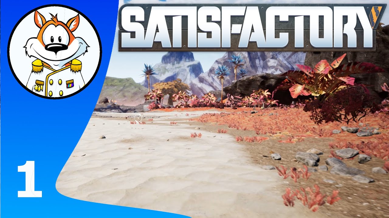 Satisfactory Rocky Desert World - Ep1 - YouTube