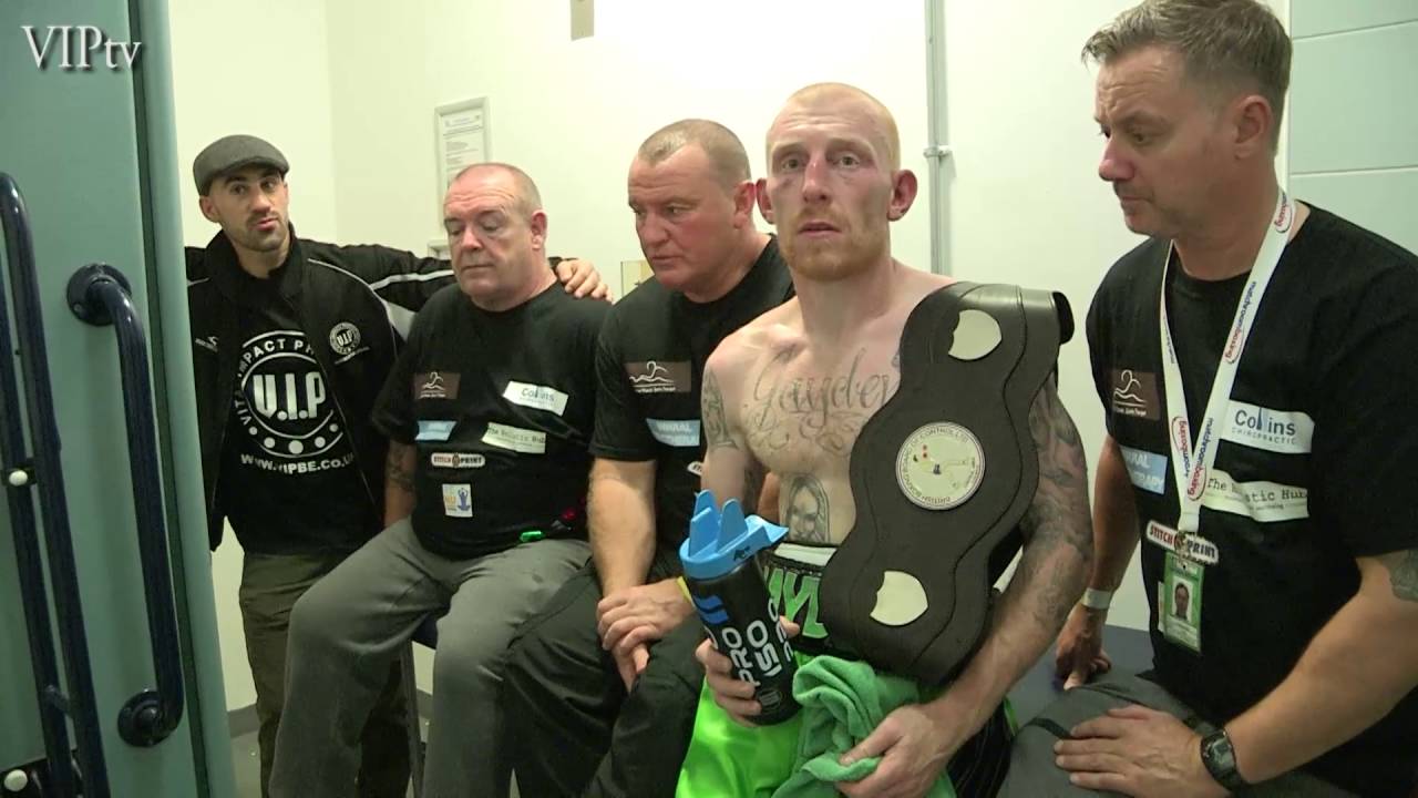 Post fight interview with Sean Lewis - YouTube