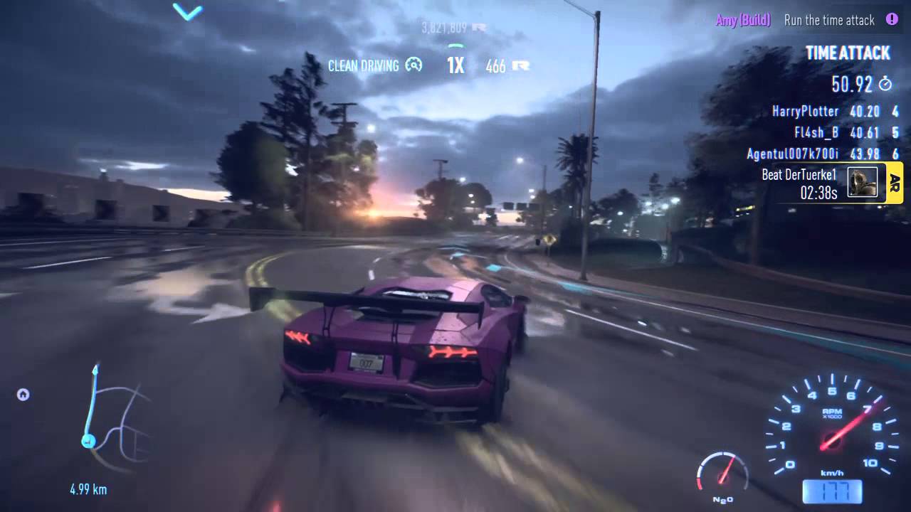 Need for Speed™ 2015 Peak Performance | Amy Time attack | Aventador ...