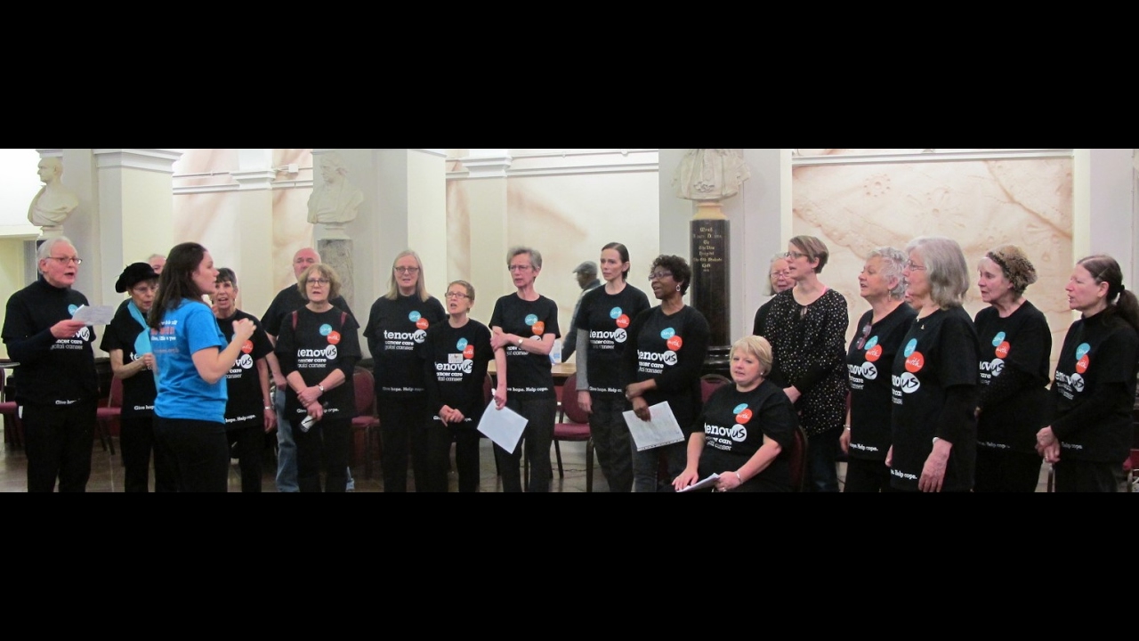 Breathe Regularly concert at St Thomas Hospital - Tenovus Cancer Choir ...