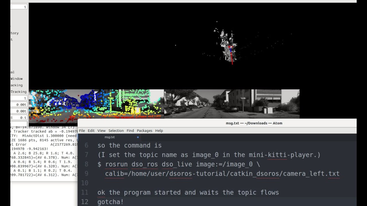 [Tutorial] Running DSO with ROS - YouTube