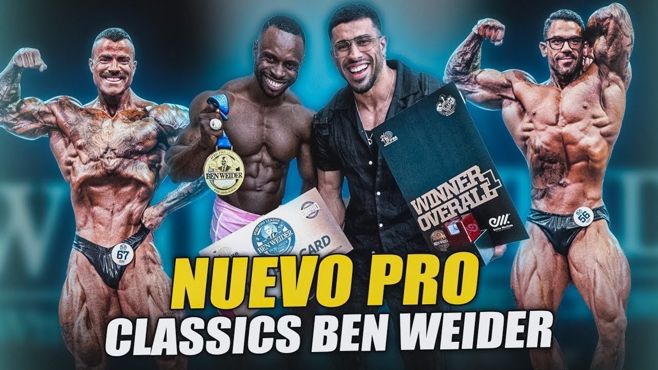 Mi atleta NEW IFBB PRO + Classic Physique BEN WEIDER I Reacción en ...