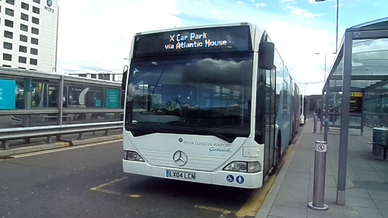 Mercedes Citaro G Ex-Stagecoach 23072 LX04LCN X Car Park Leaves at ...