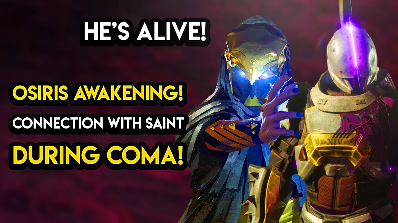 Destiny 2 - OSIRIS AWAKENING! He’s Alive and Connecting With Saint ...