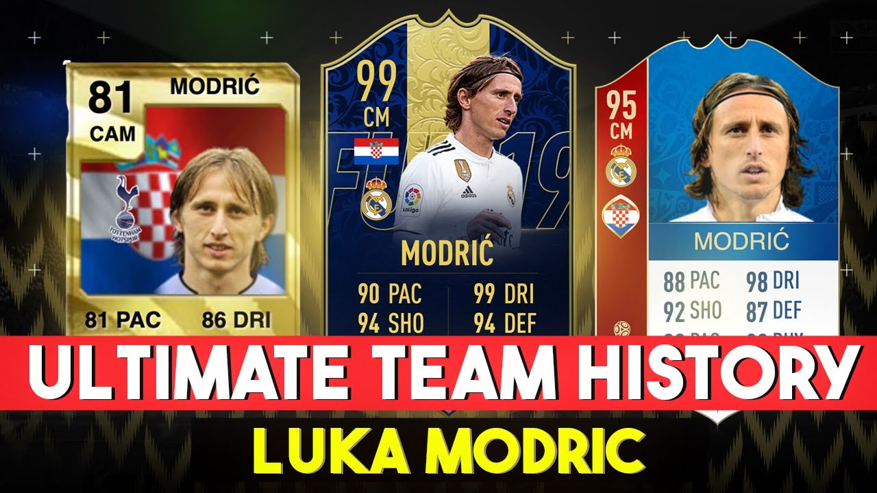 Luka Modrić 👀🔥 FIFA Card Evolution | FIFA 10 - FIFA 23 - YouTube