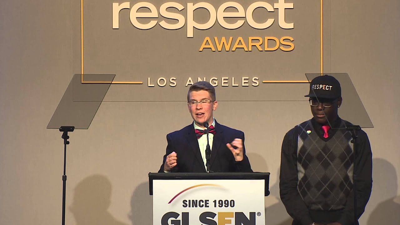 Casey Hoke and TJ Mitchell Close the Show; 2015 GLSEN Respect Awards ...