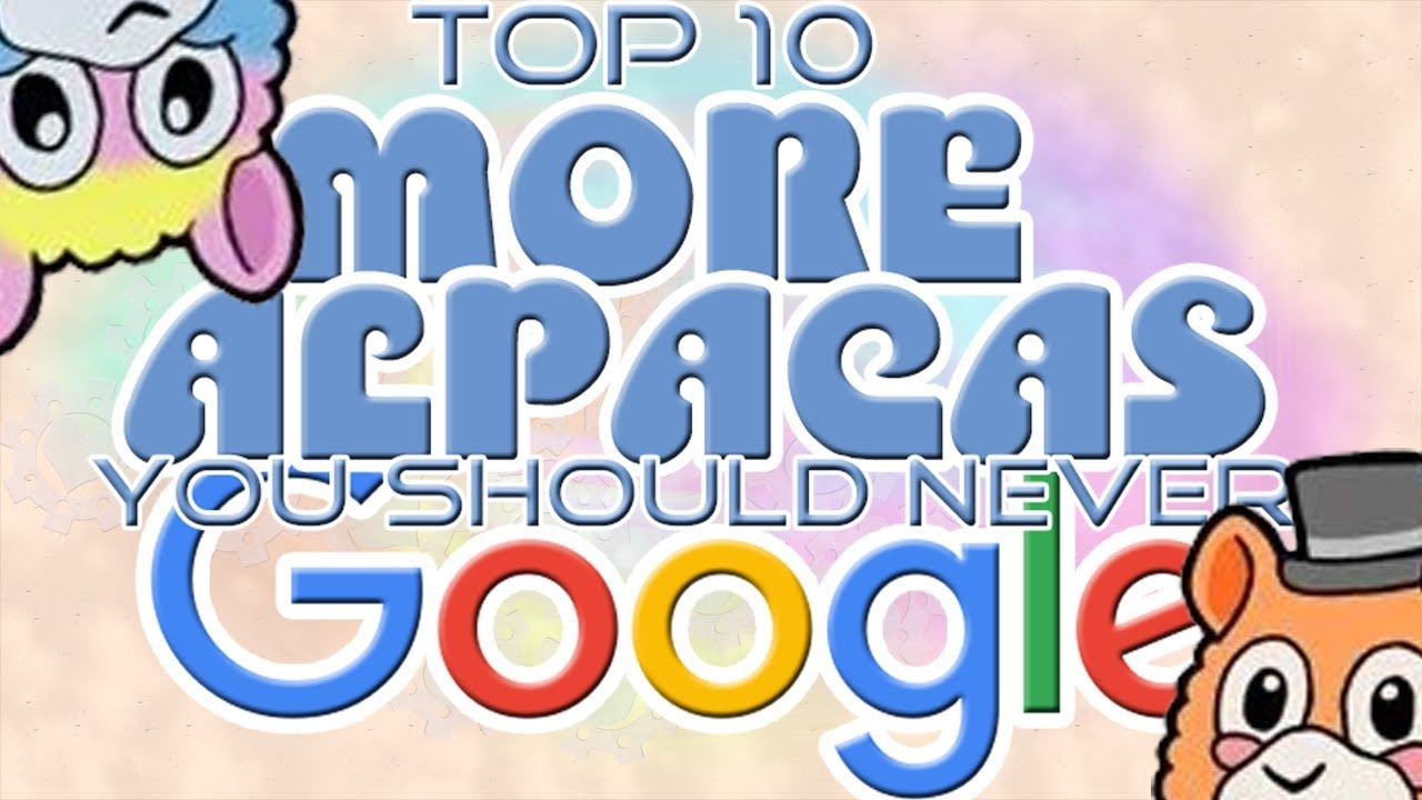 Alpaca Power #37 | Top 10 More Alpacas You Should Never Google - YouTube