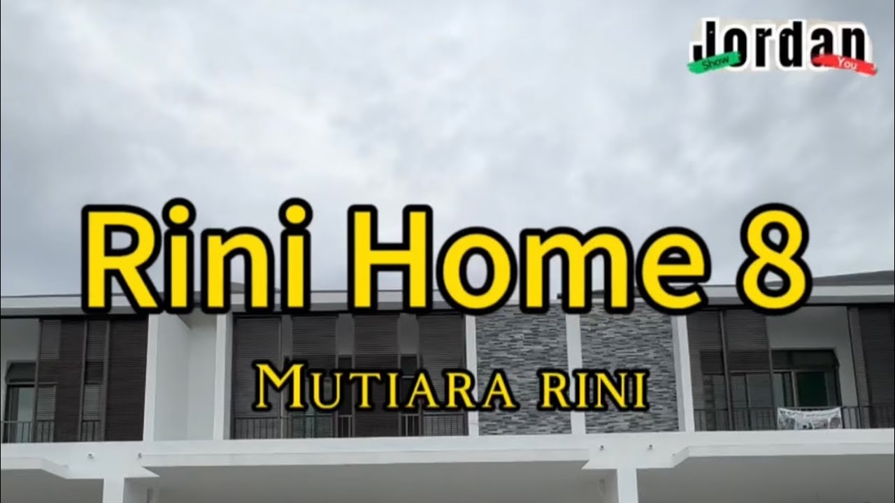 【Jordan Show U】Baru Dapat Kunci Punya Double Storey Terrece House ...