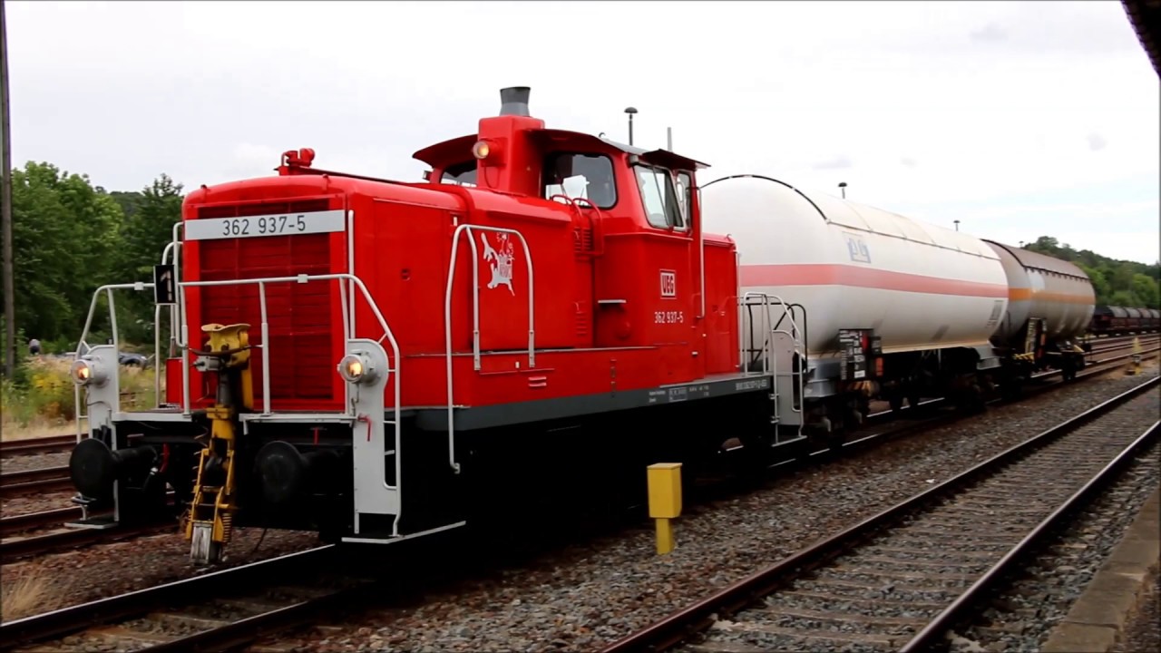 Hector ME26 und Bundesbahn V60 am 15.08.2019 in Nossen - YouTube