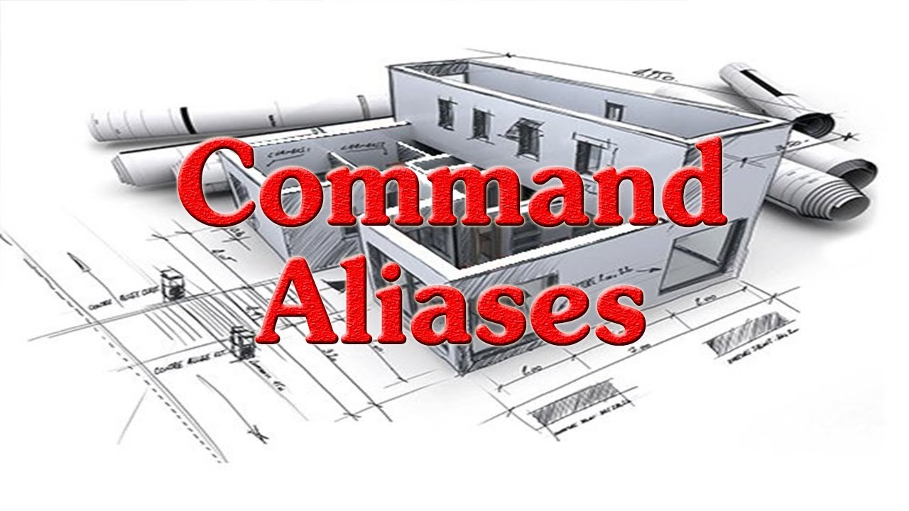 Autocad Tutorial How To Modify Shortcut Command By Command Aliases Feature In Autocad 2018