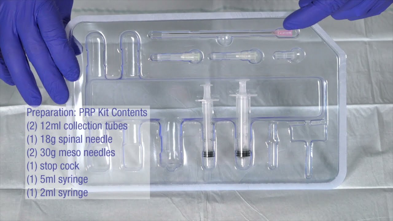 How to Properly Draw Prepared PRP Using the PRP Kit - YouTube