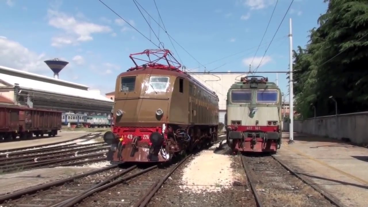 LOCOMOTIVA E 428.226, ULTIME RIPARAZIONI E PARTENZA DA VERONA - YouTube