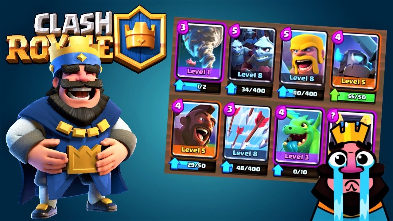 Worst Deck Ever!!!-Clash Royale Ep. #4 - YouTube