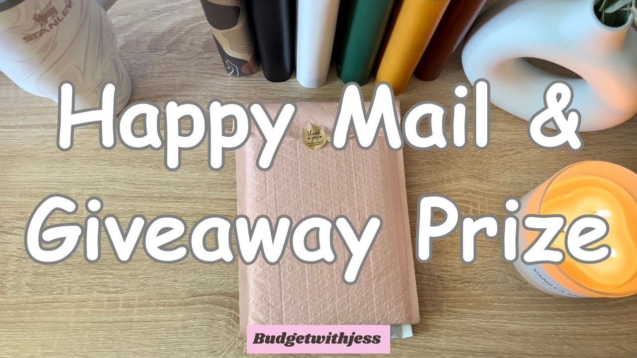 Happy Mail & Giveaway Prize ☺️💌 | Etsy | Cash Envelopes | Budgeting ...