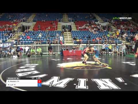 Cadet GR 113 Round of 32 - Nick Masters (GA) vs. Mason Lull (WI)