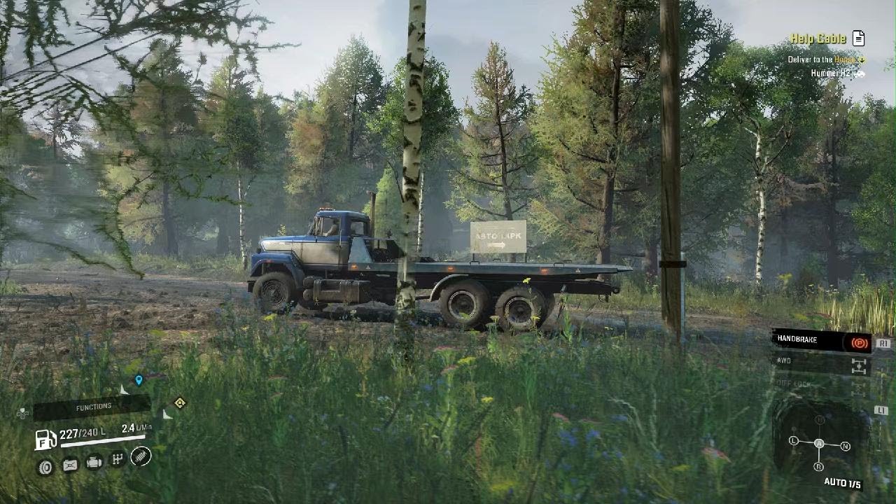 SnowRunner swamp rescue - YouTube