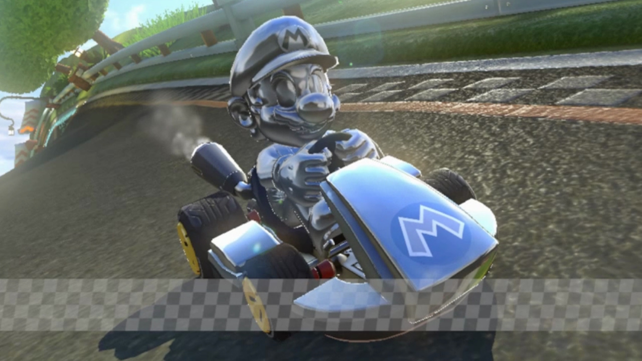 Mario Kart 8 Metal Mario Gameplay HD - YouTube